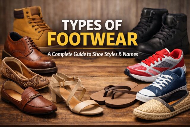 Types of Footwear: Different Shoe Types, Styles, and Names Explained